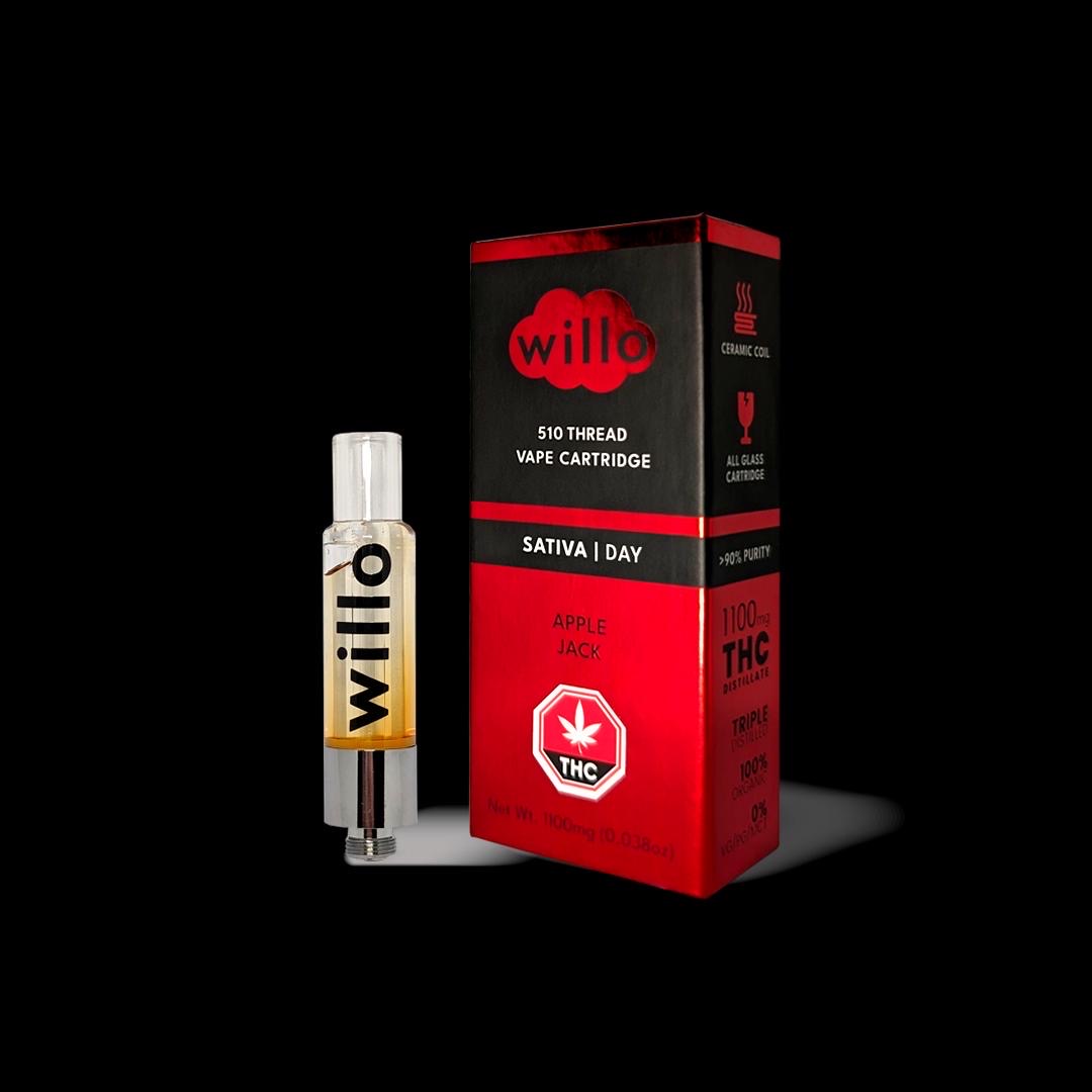 Apple Jack 1100mg Cartridge - Sativa | Kapn Kush - Same Day Weed ...